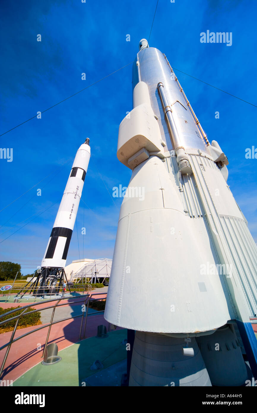 NASA Rocket Garden John F Kennedy Space Center Cape Canaveral Florida ...