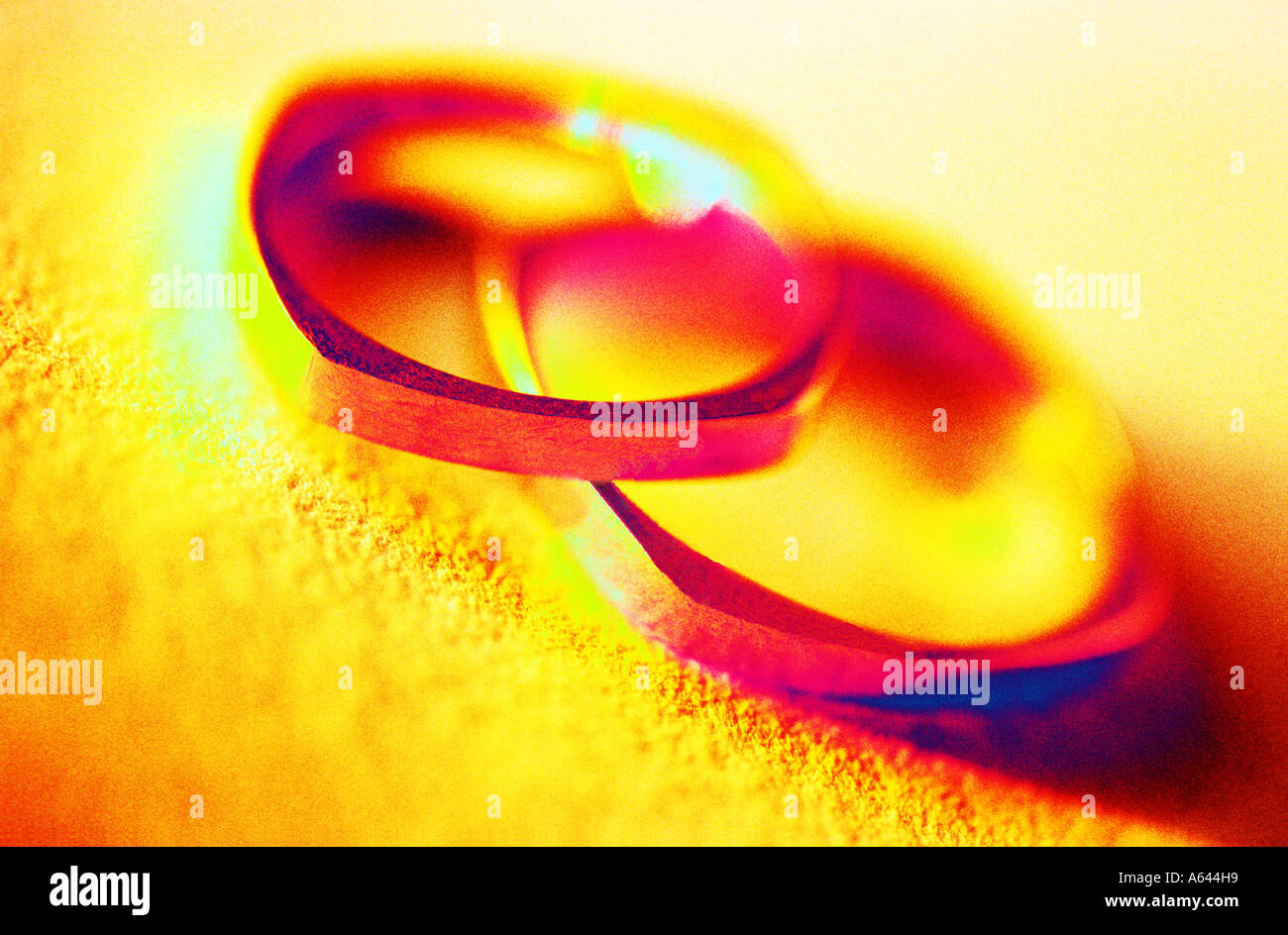 wedding rings symbol Stock Photo - Alamy