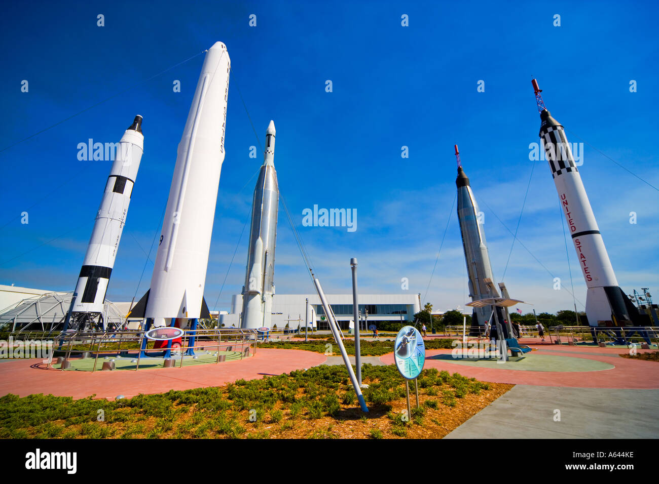 NASA Rocket Garden John F Kennedy Space Center Cape Canaveral Florida ...
