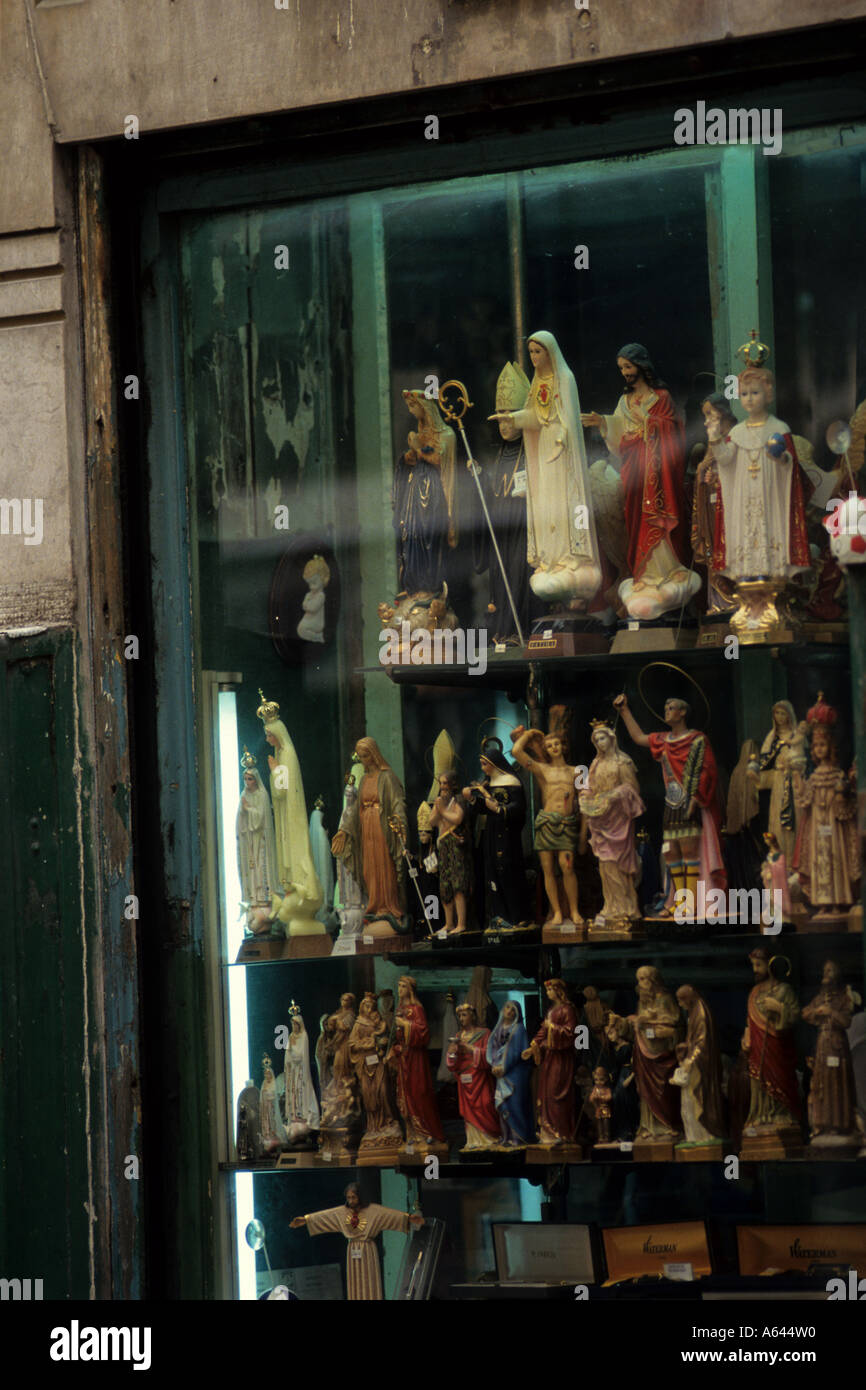 saints figures religion Stock Photo - Alamy