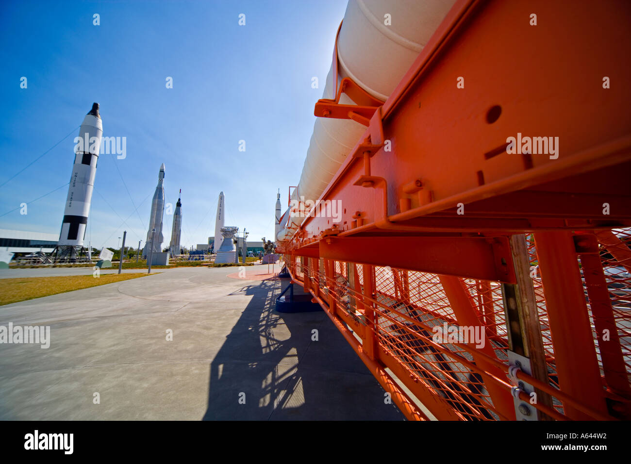 NASA Rocket Garden John F Kennedy Space Center Cape Canaveral Florida ...
