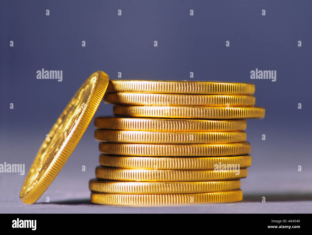 stack of gold coins Stock Photo - Alamy