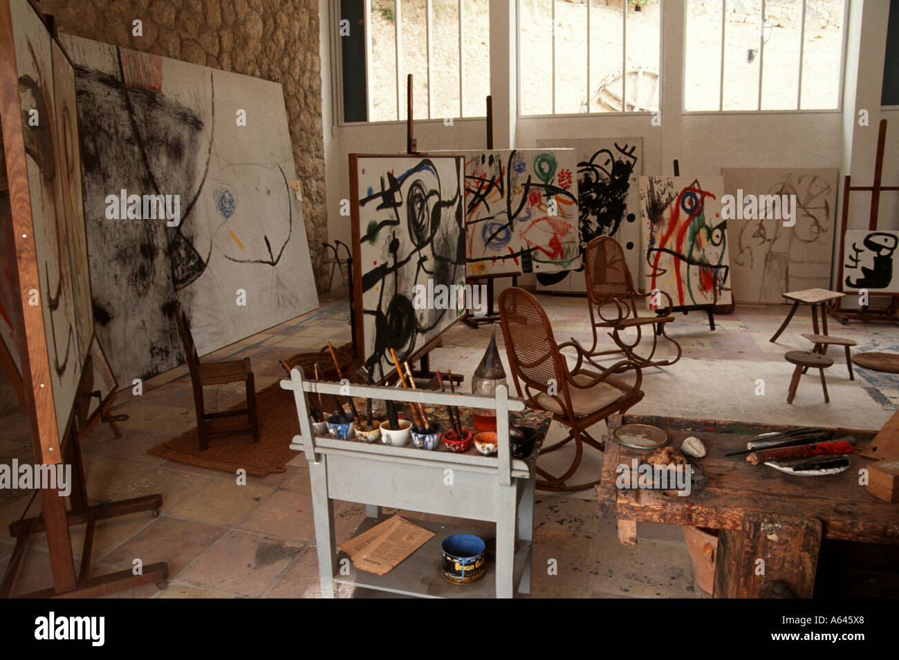 Artist studio hi-res stock photography and images - Alamy
