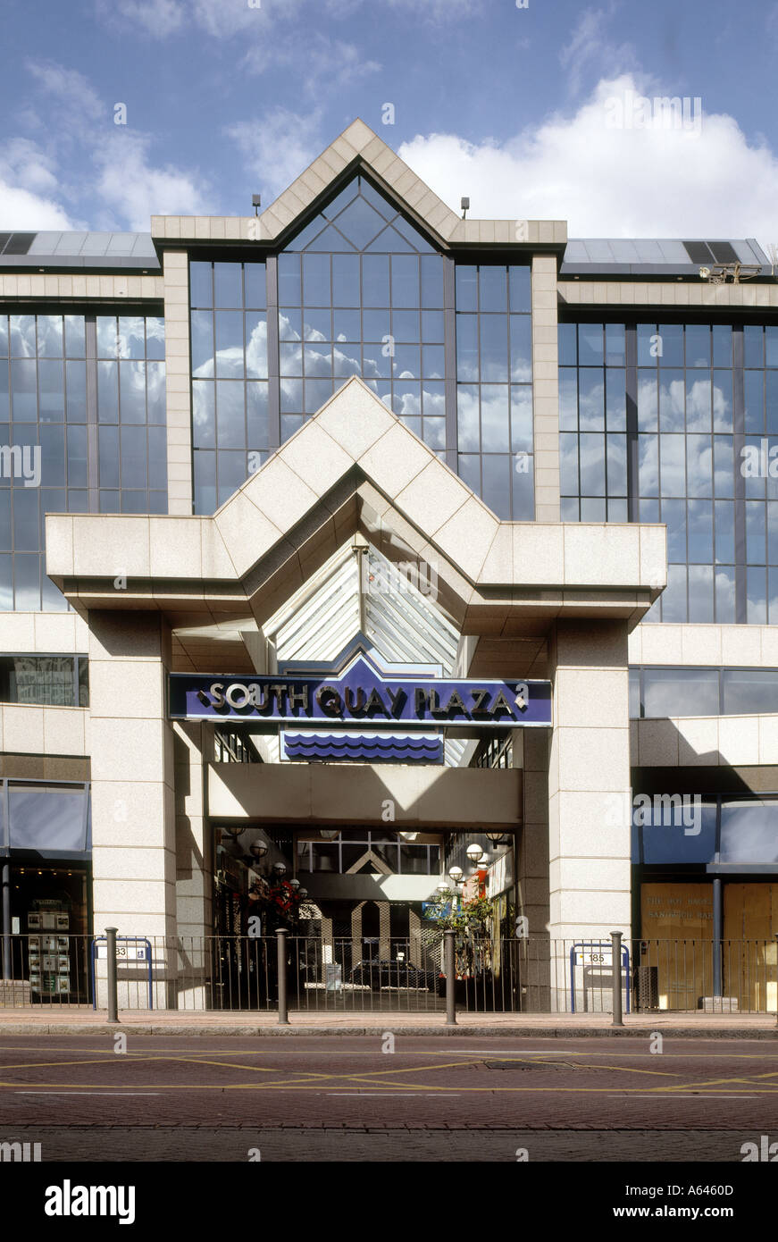 South Quay Entrance Stock Photo - Alamy
