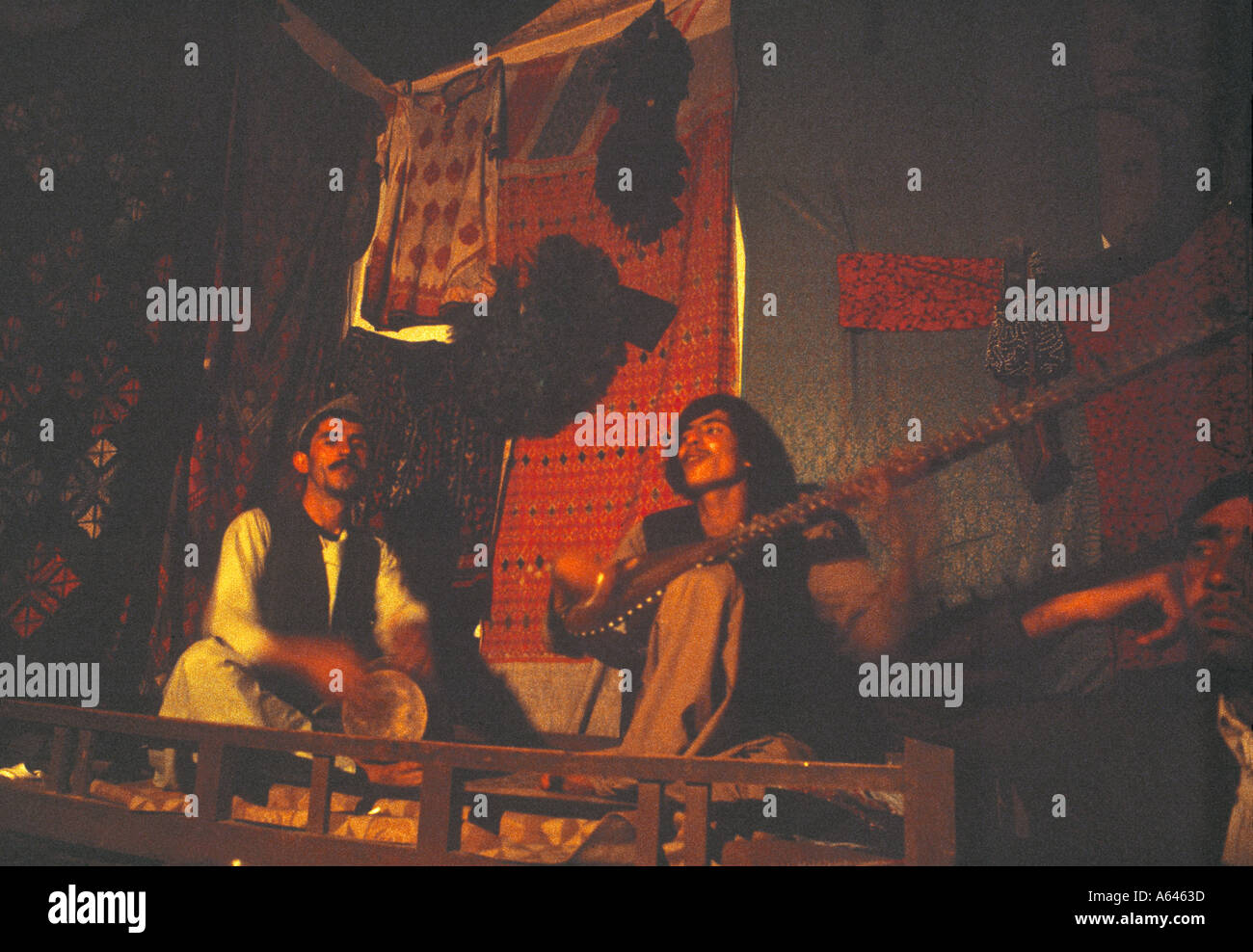 afghan folk singers Bamiyan Stock Photo - Alamy