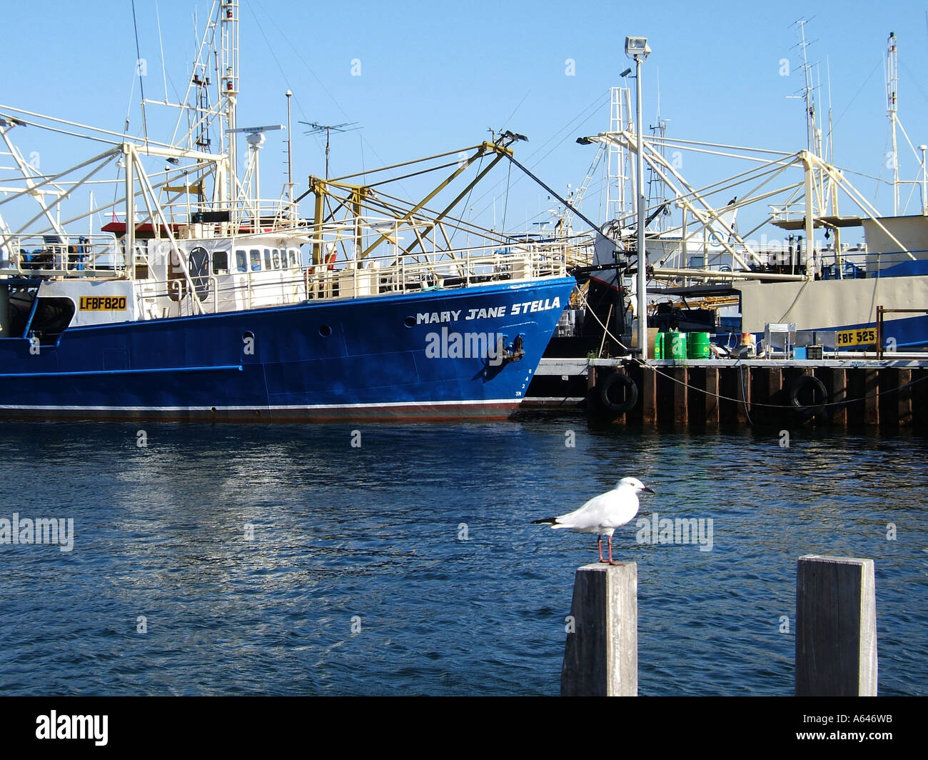 Fremantle port Perth Western Australia Stock Photo - Alamy