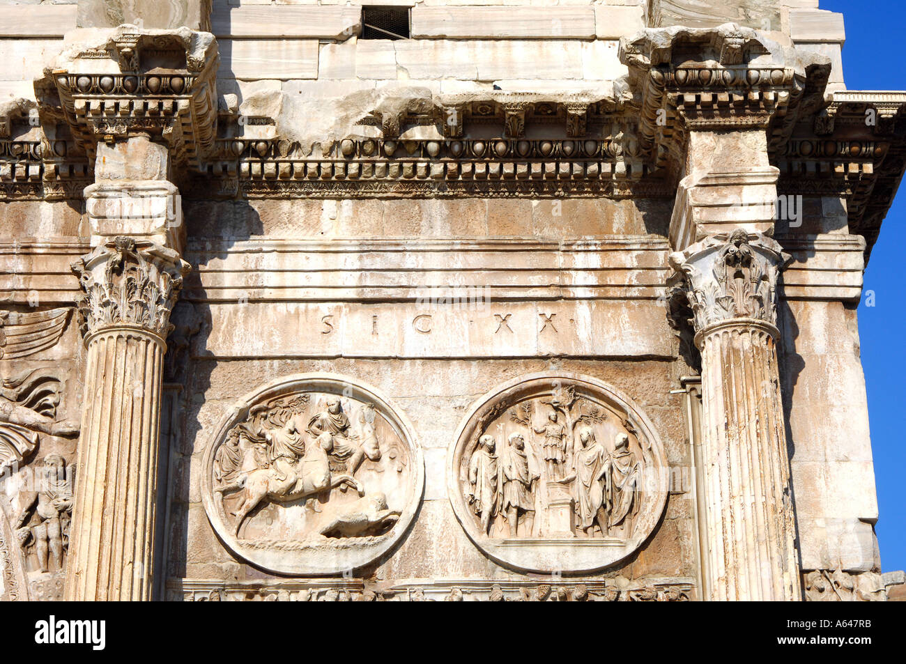 Costantine arc rome hi-res stock photography and images - Alamy