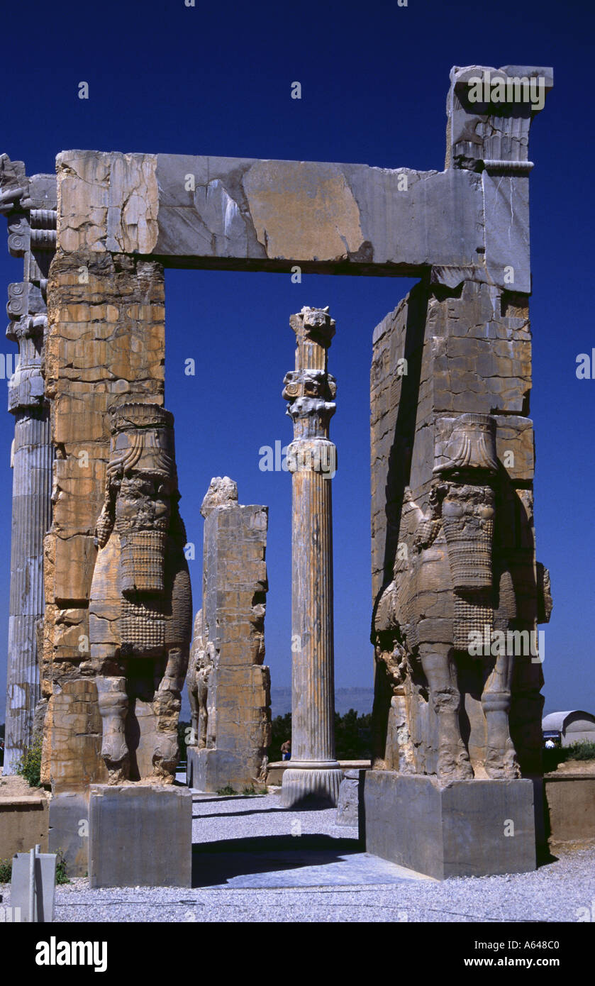 Iran - archaeological site of Persepolis Stock Photo - Alamy