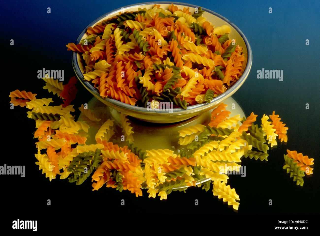 Food pasta noodles colored pasta Stock Photo - Alamy