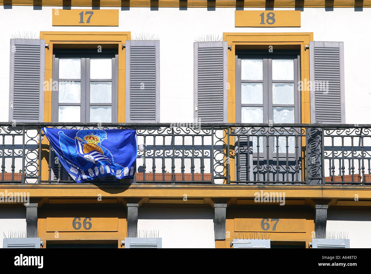 San sebastian supporter hi-res stock photography and images - Alamy