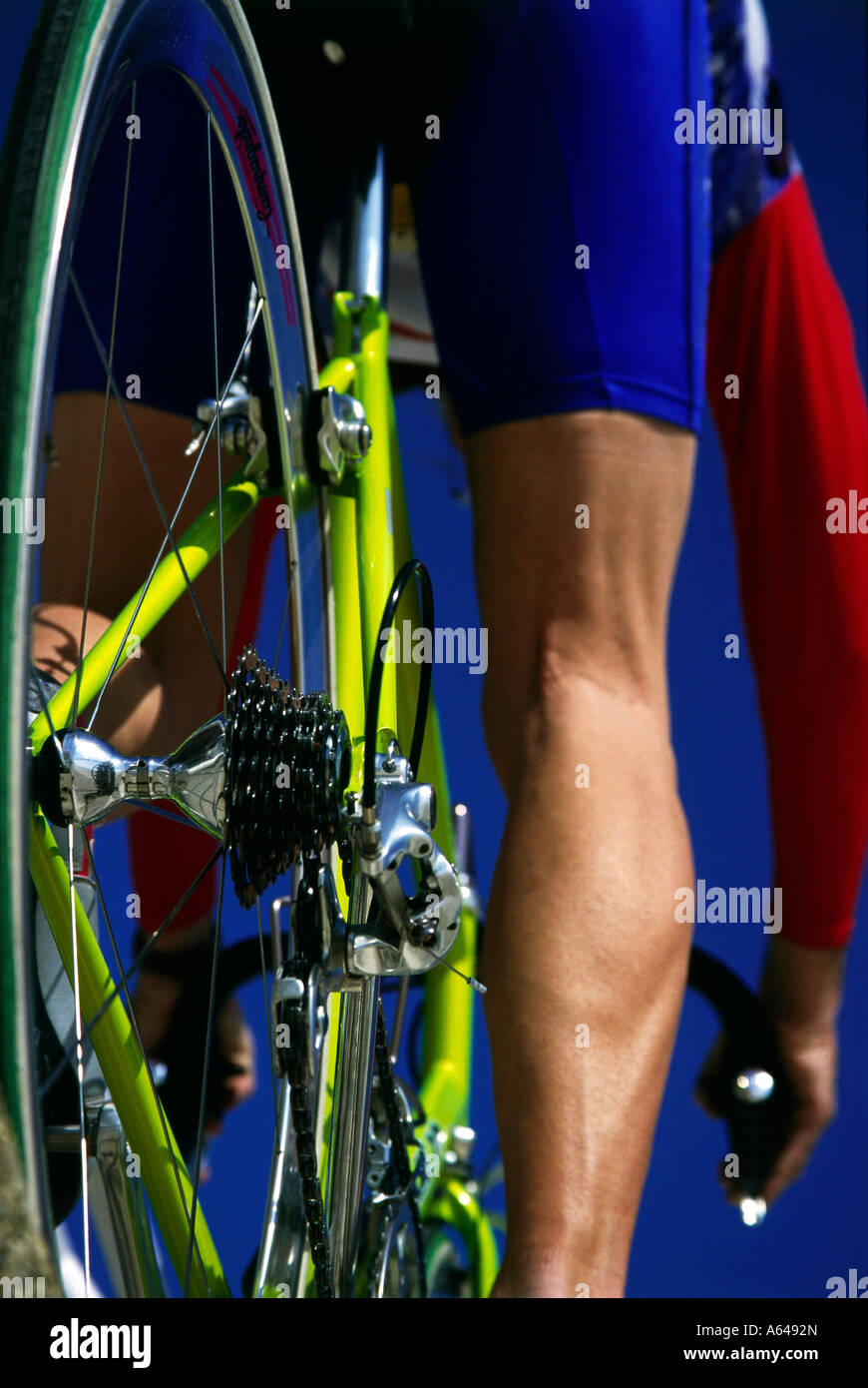 view of ant man riding bike editorial use only Stock Photo - Alamy
