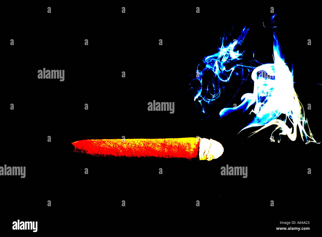 cigar tobacco smoking smoker smoke Stock Photo - Alamy