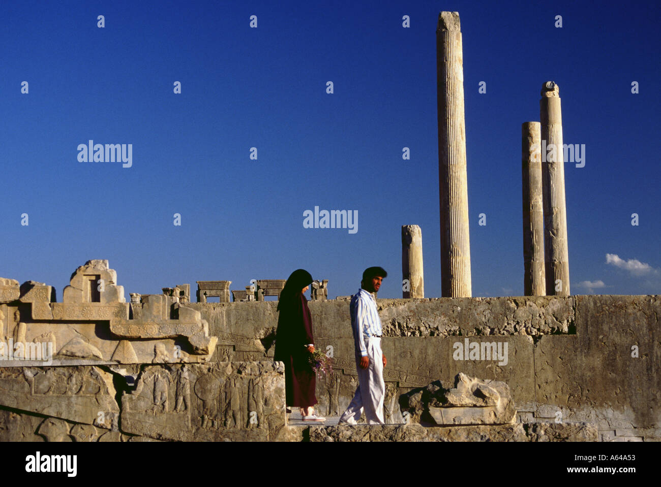 Persepolis terrace hi-res stock photography and images - Alamy