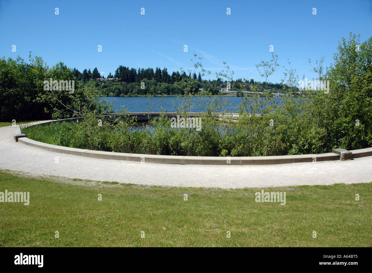 Capitol Lake Park in Olympia, Washington Stock Photo - Alamy