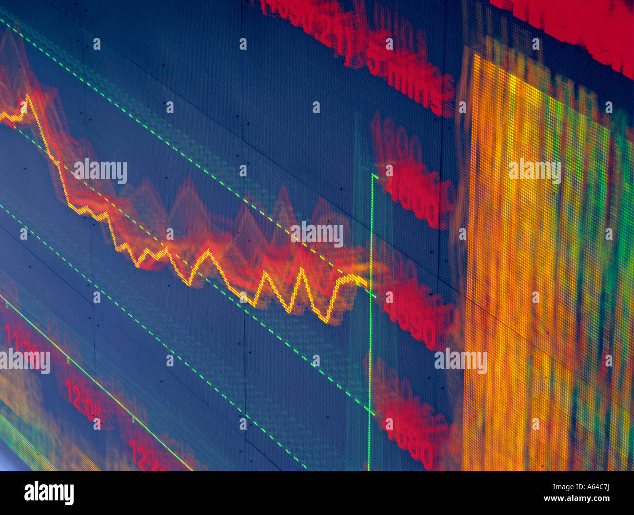 quotes of shares on stock exchange system display swiss stock exchange ...