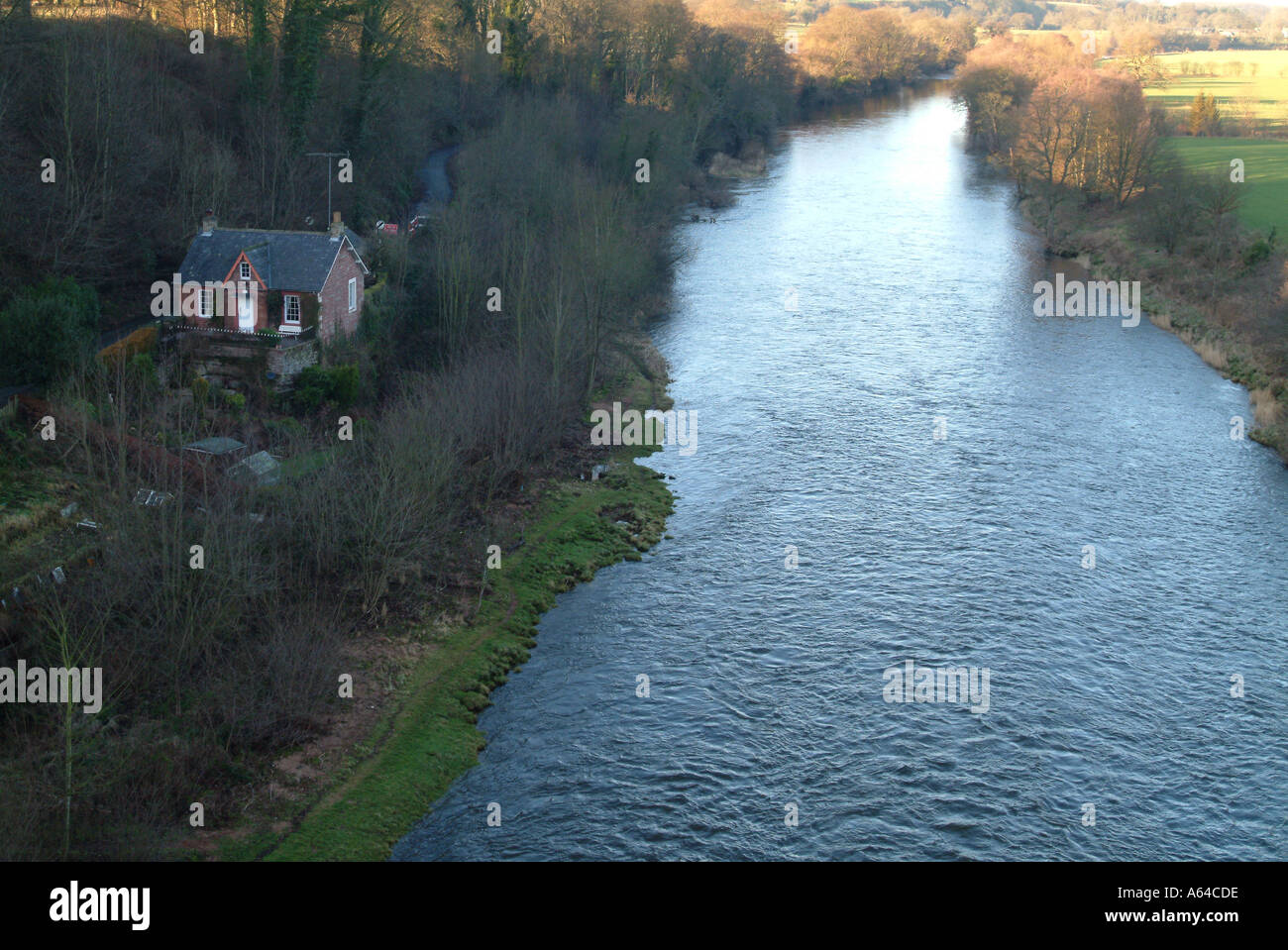 River eden at wetheral hi-res stock photography and images - Alamy