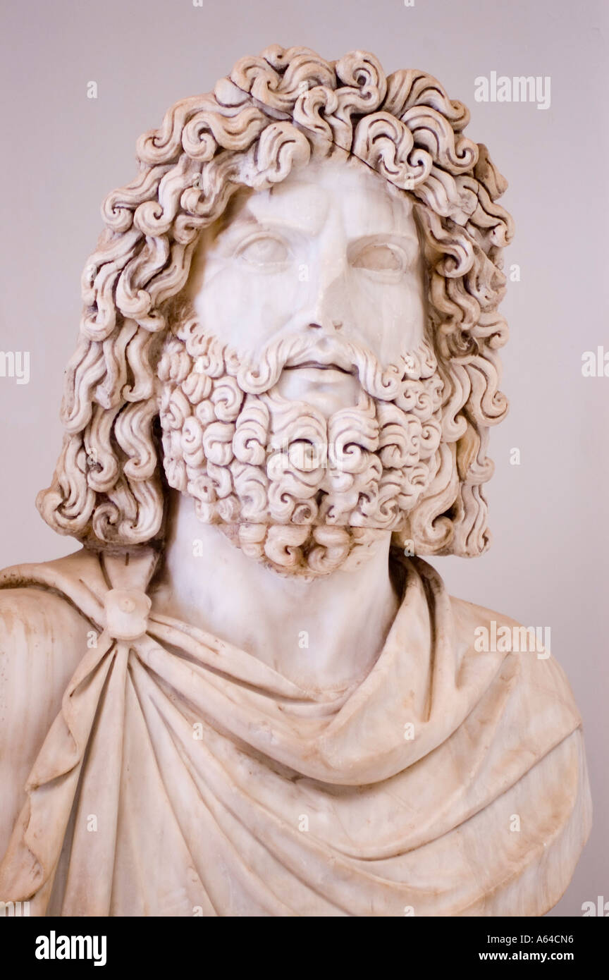 Marble statue in the museum of Sabrata, Libya Stock Photo - Alamy