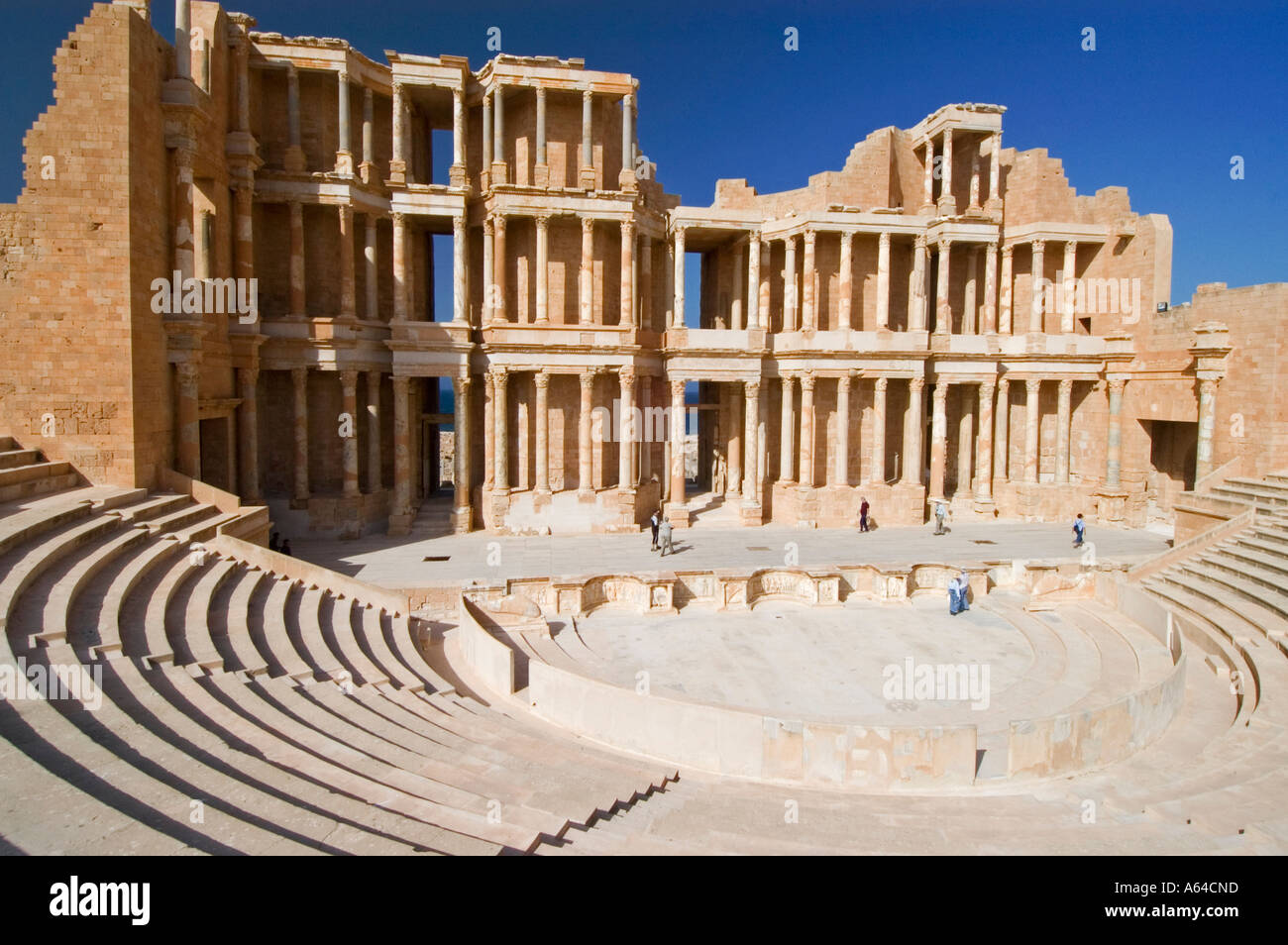 Archeological site of sabrata hi-res stock photography and images - Alamy