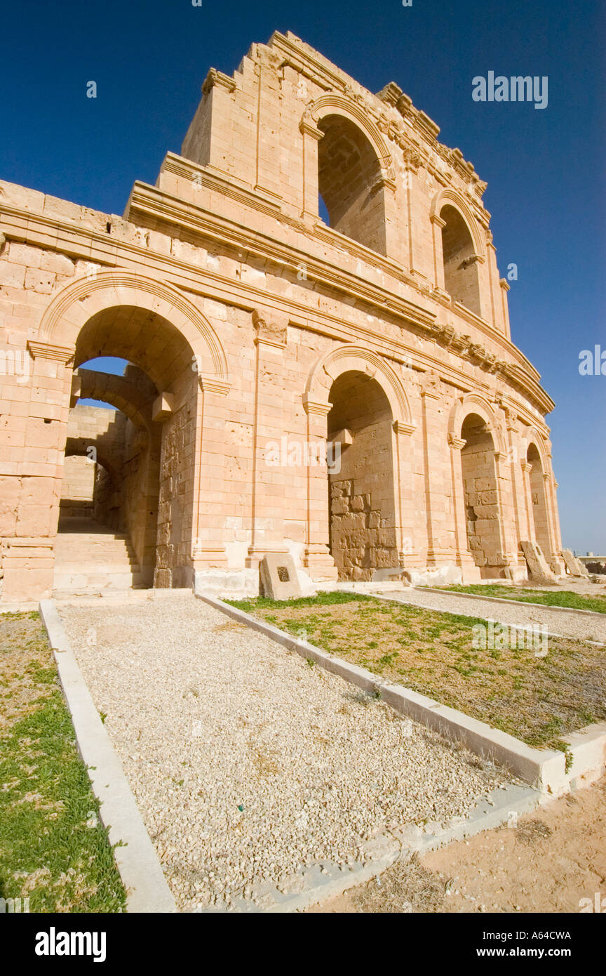 Archeological site of sabrata hi-res stock photography and images - Alamy
