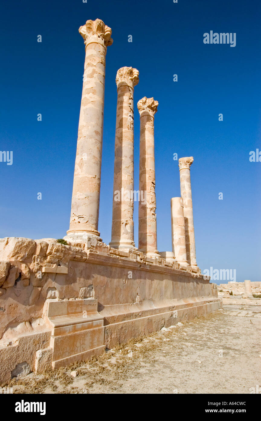 Archeological site of sabrata hi-res stock photography and images - Alamy