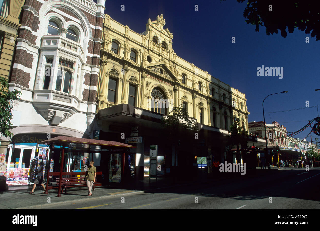 Historic buildings in downtown Perth, Westaustralia Stock Photo - Alamy