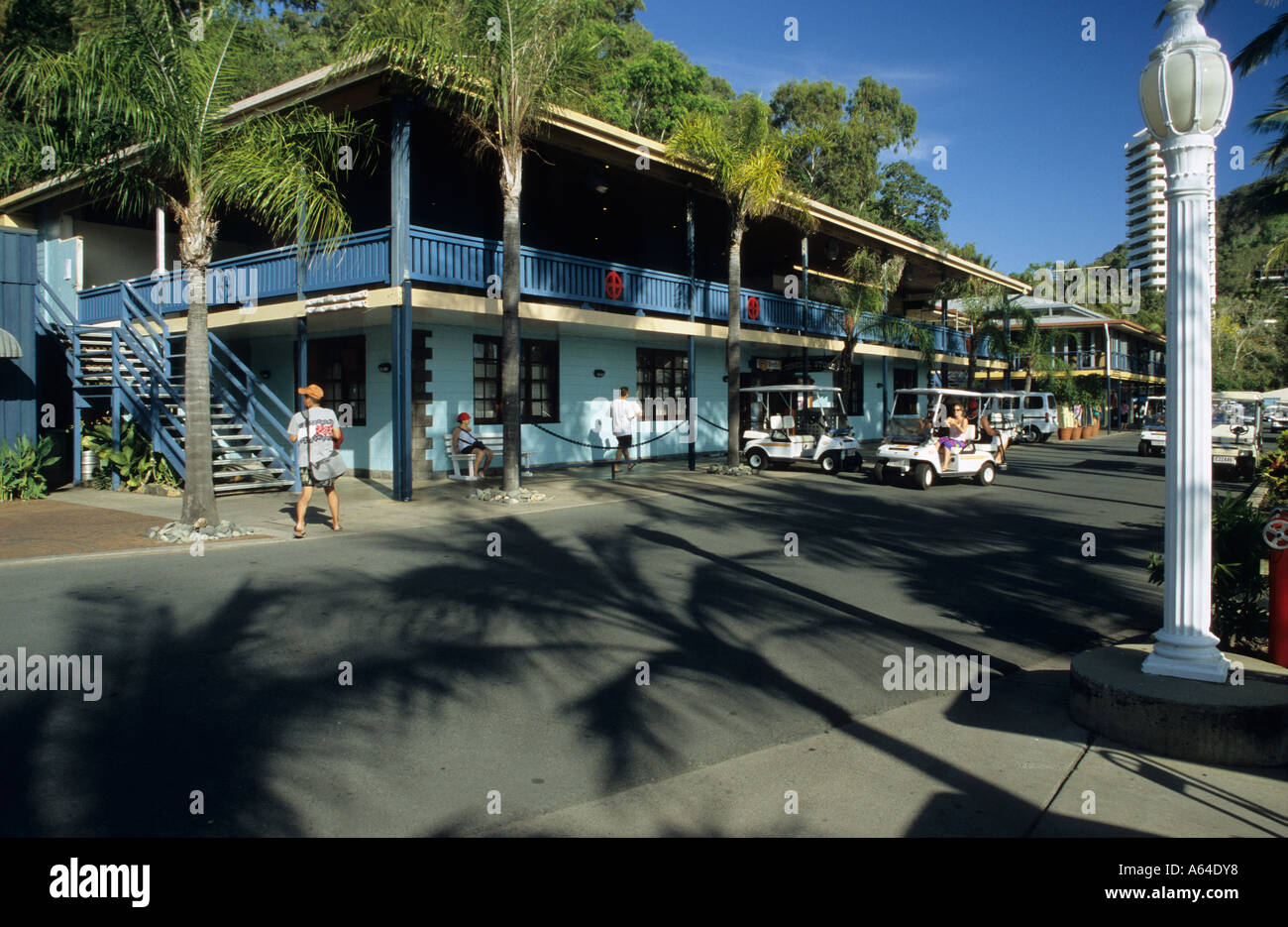 Harbour of Hamilton Island, Whitsunday Islands, Great Barrier Reef ...