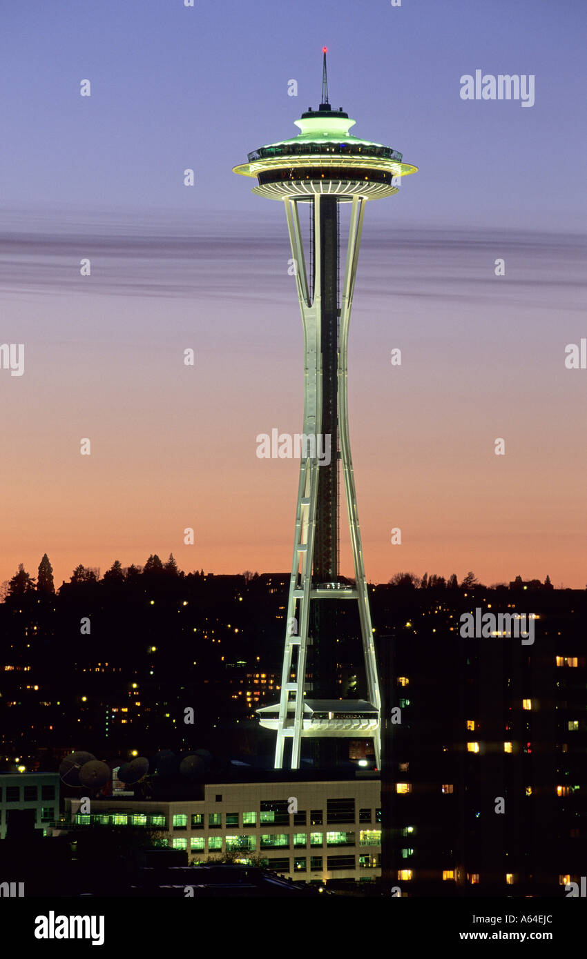 Space Needle, Seattle, Washington State, USA Stock Photo - Alamy