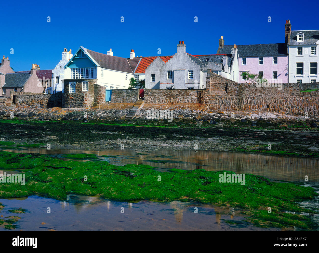 Elie sea front in Fife Scotland Stock Photo - Alamy