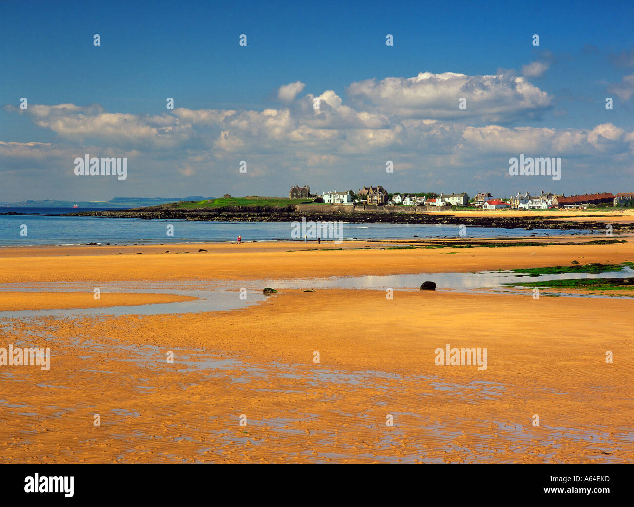 Elie sea front in Fife Scotland Stock Photo - Alamy