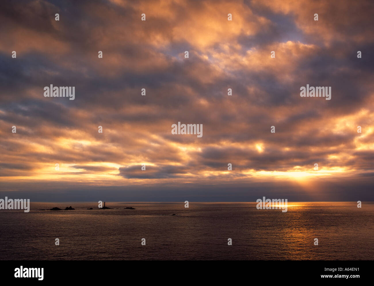 Longships Lighthouse Storm High Resolution Stock Photography and Images ...
