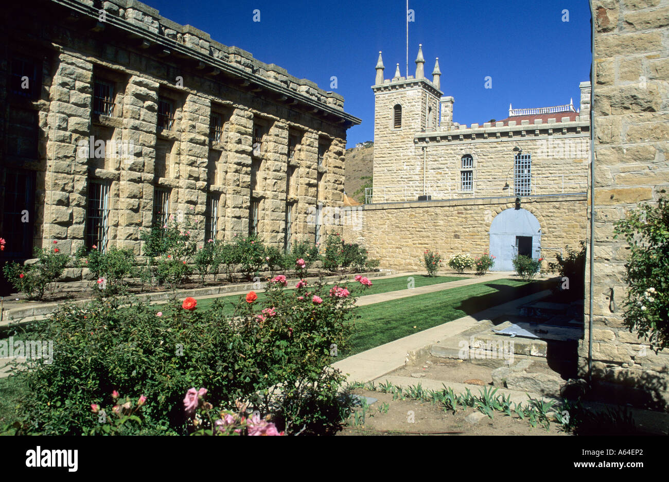 Old idaho penitentiary prison jail hi-res stock photography and images ...