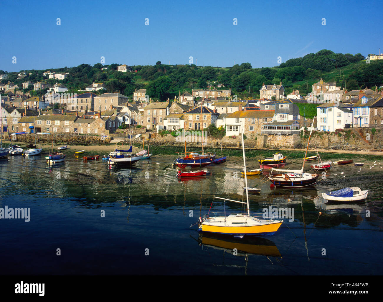 Mousehole fishing village in Cornwall Stock Photo - Alamy