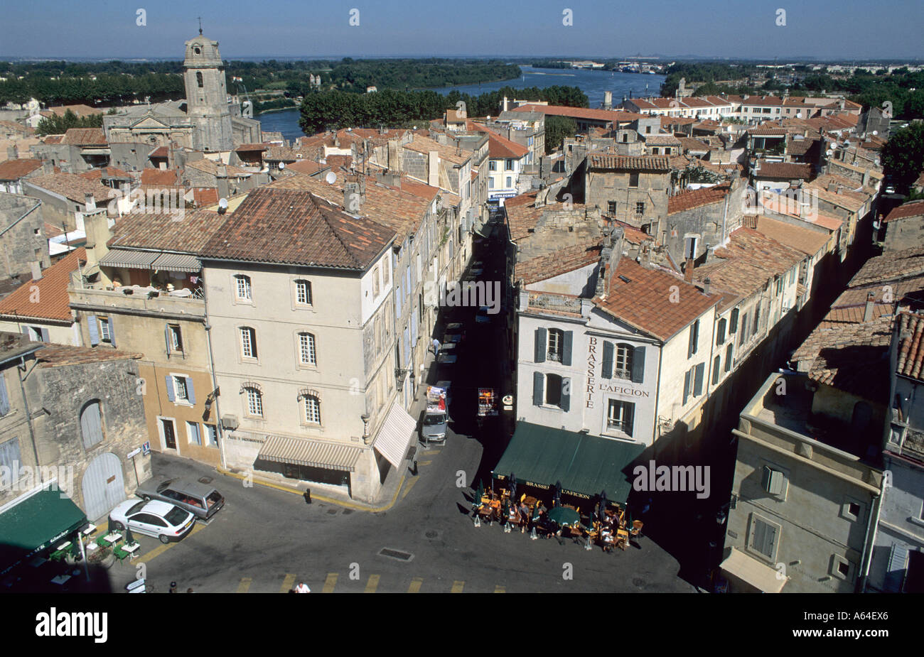 View of Arles, Provence, France Stock Photo - Alamy