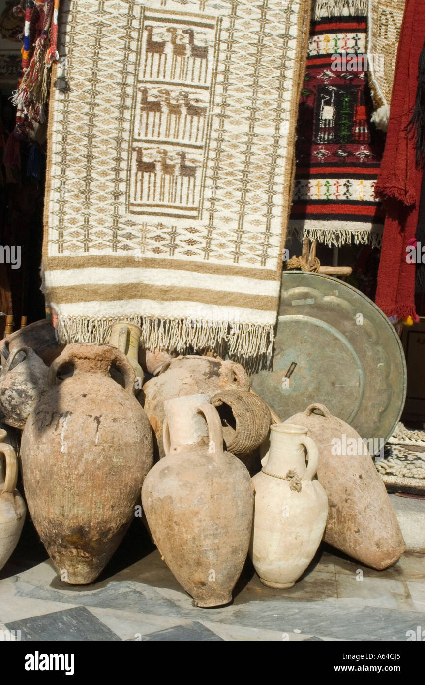 Shops in the tourist bazaar, souk, of Tripolis, Tripoli, Libya Stock ...