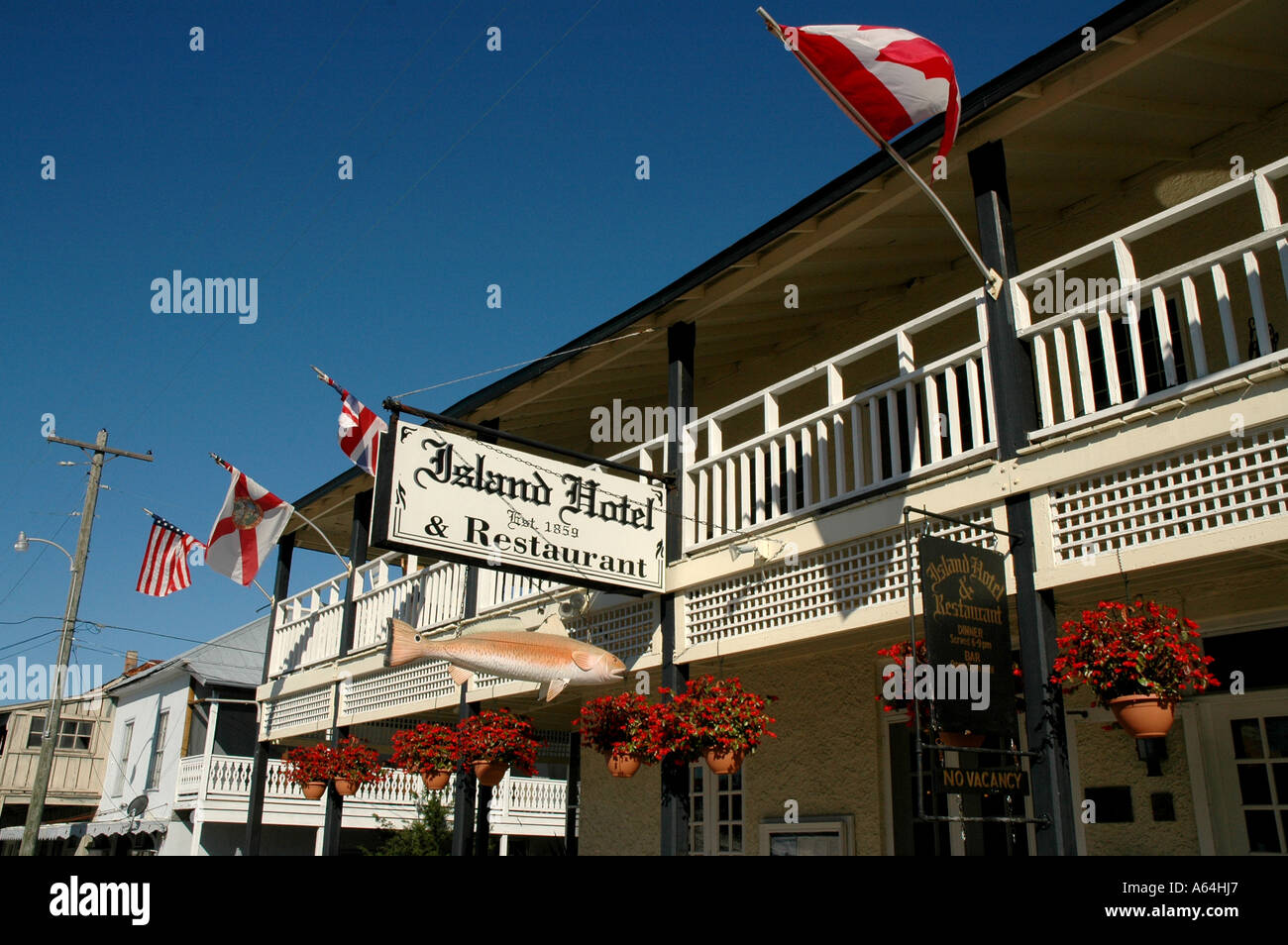 Island hotel cedar key hi-res stock photography and images - Alamy