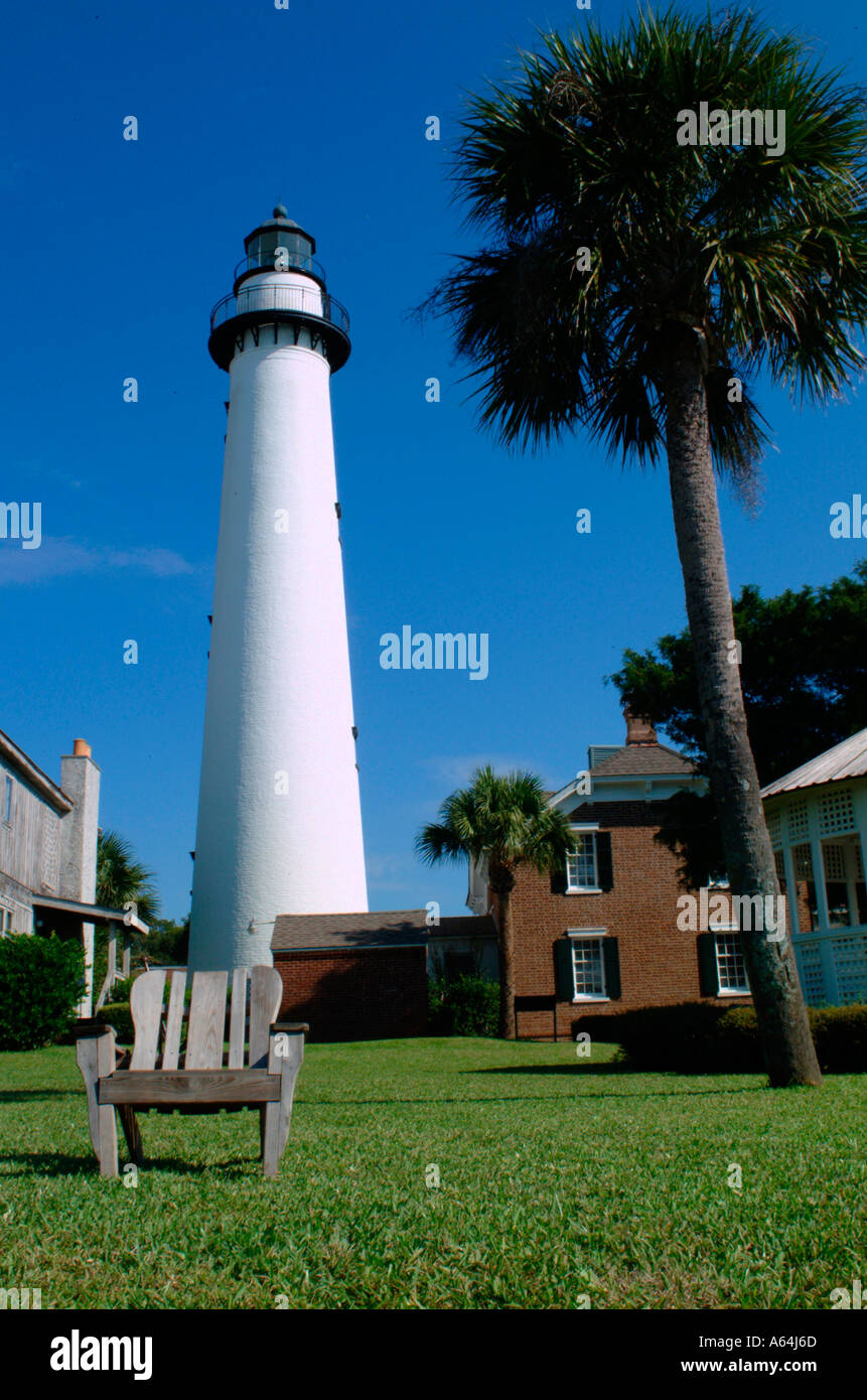 Saint Simons Island Light Station Florida Built 1872 lighthouse ...
