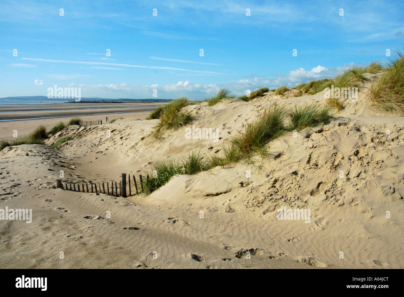 The sand dunes at Camber Sands Rye East Sussex England Stock Photo - Alamy