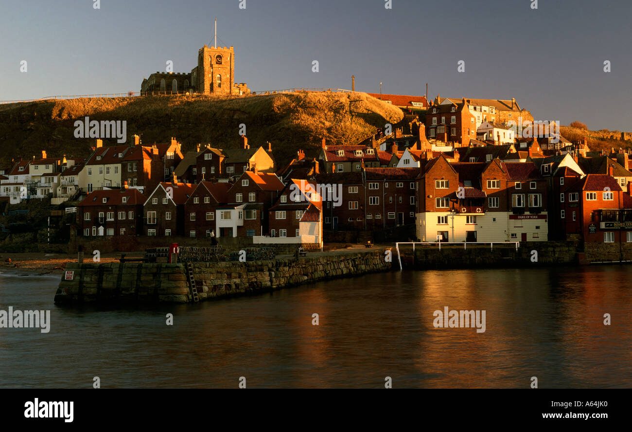 Whitby east cliff scenic view hi-res stock photography and images - Alamy