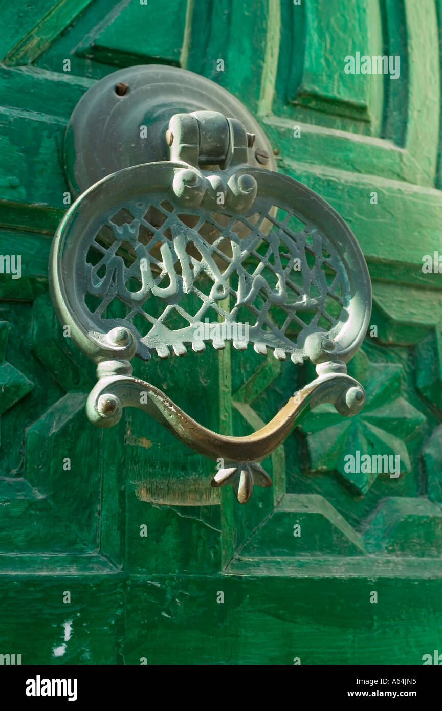 Detail of the entrance door of the Gurgi mosque in Tripoli, Libya Stock ...