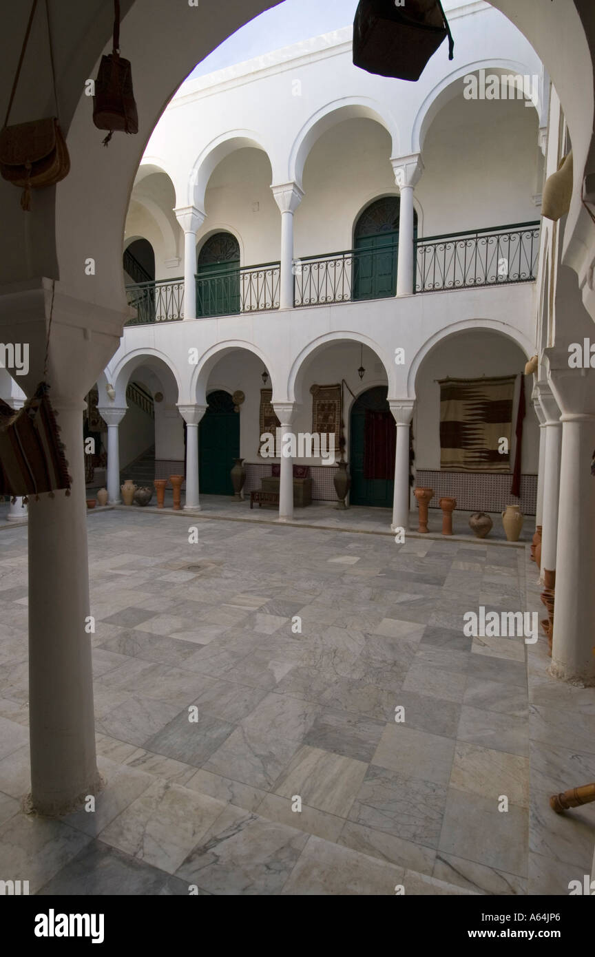 Riad, historic city palace in the historic center of Tripolis, Tripoli ...