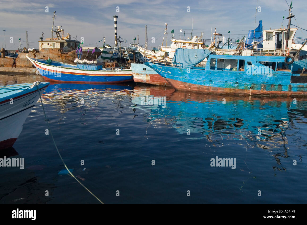 Tripoli libya fishing boat tripoli hi-res stock photography and images ...