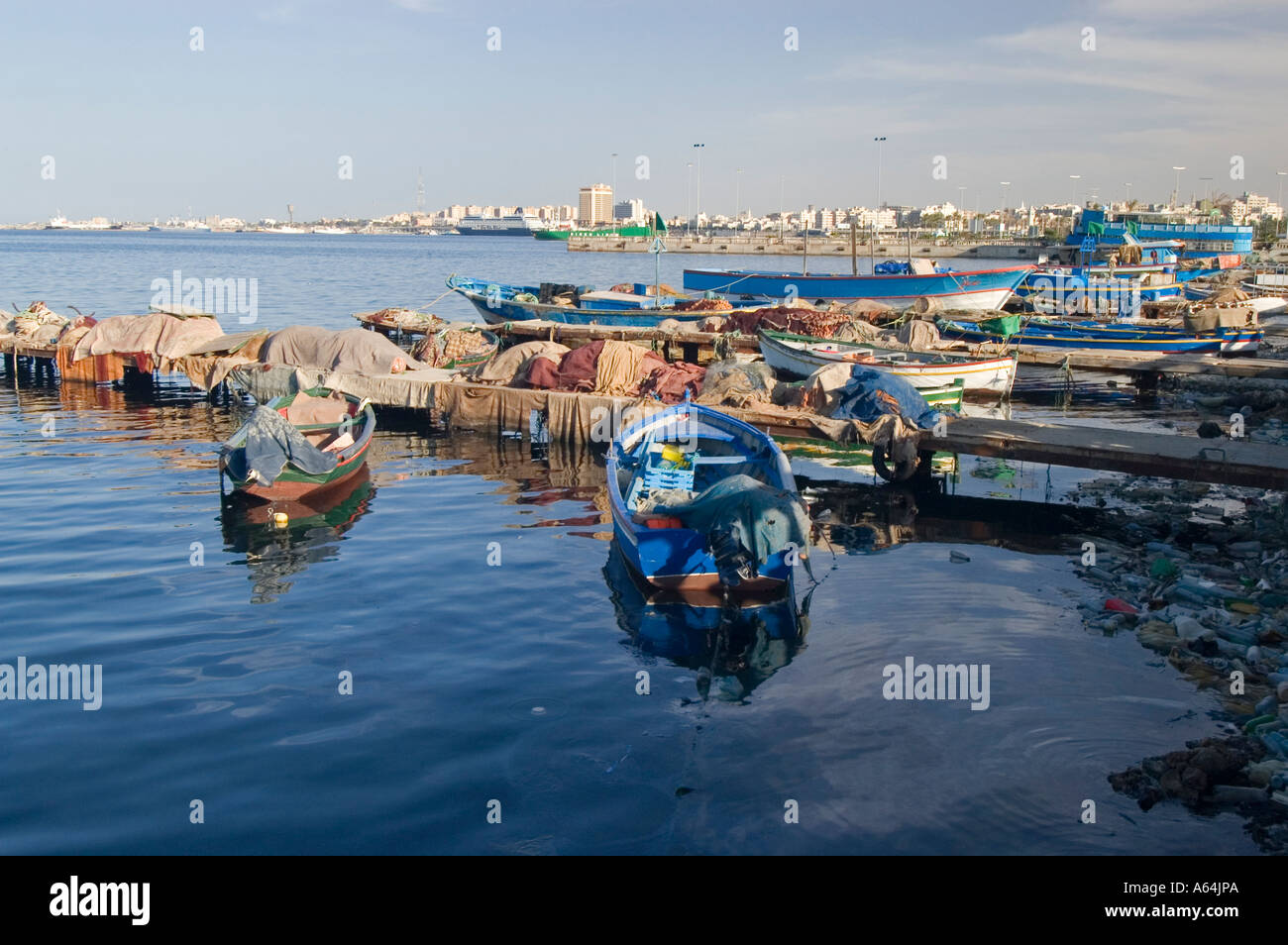 Tripoli libya fishing boat tripoli hi-res stock photography and images ...