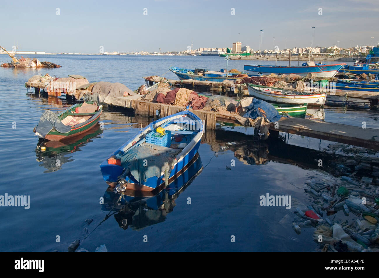 Tripoli libya fishing boat tripoli hi-res stock photography and images ...
