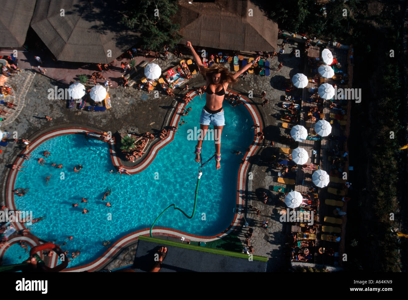 Aerial Dive Pool High Resolution Stock Photography and Images - Alamy