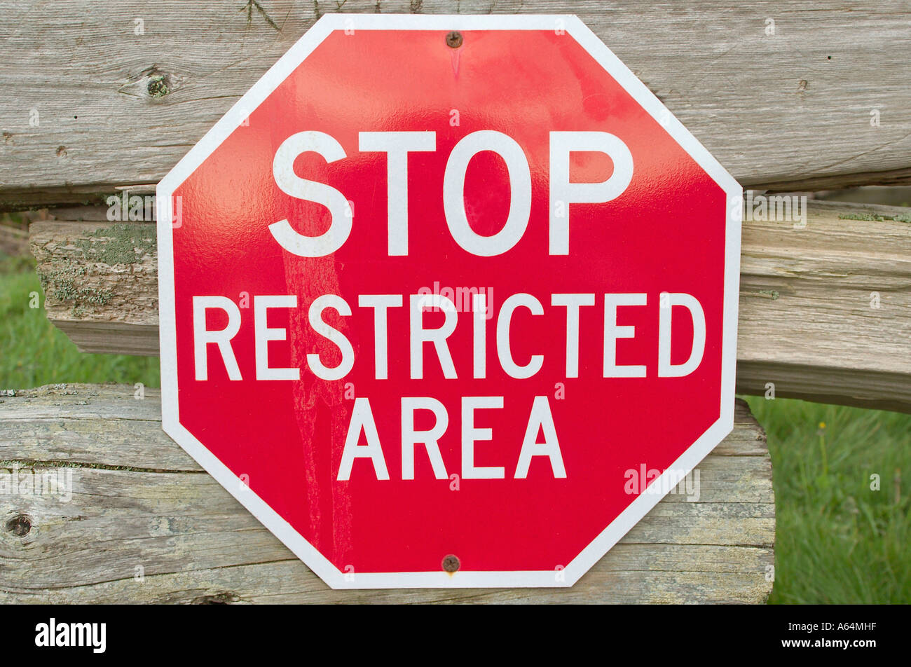 American stop-sign, no entry sign Stock Photo - Alamy