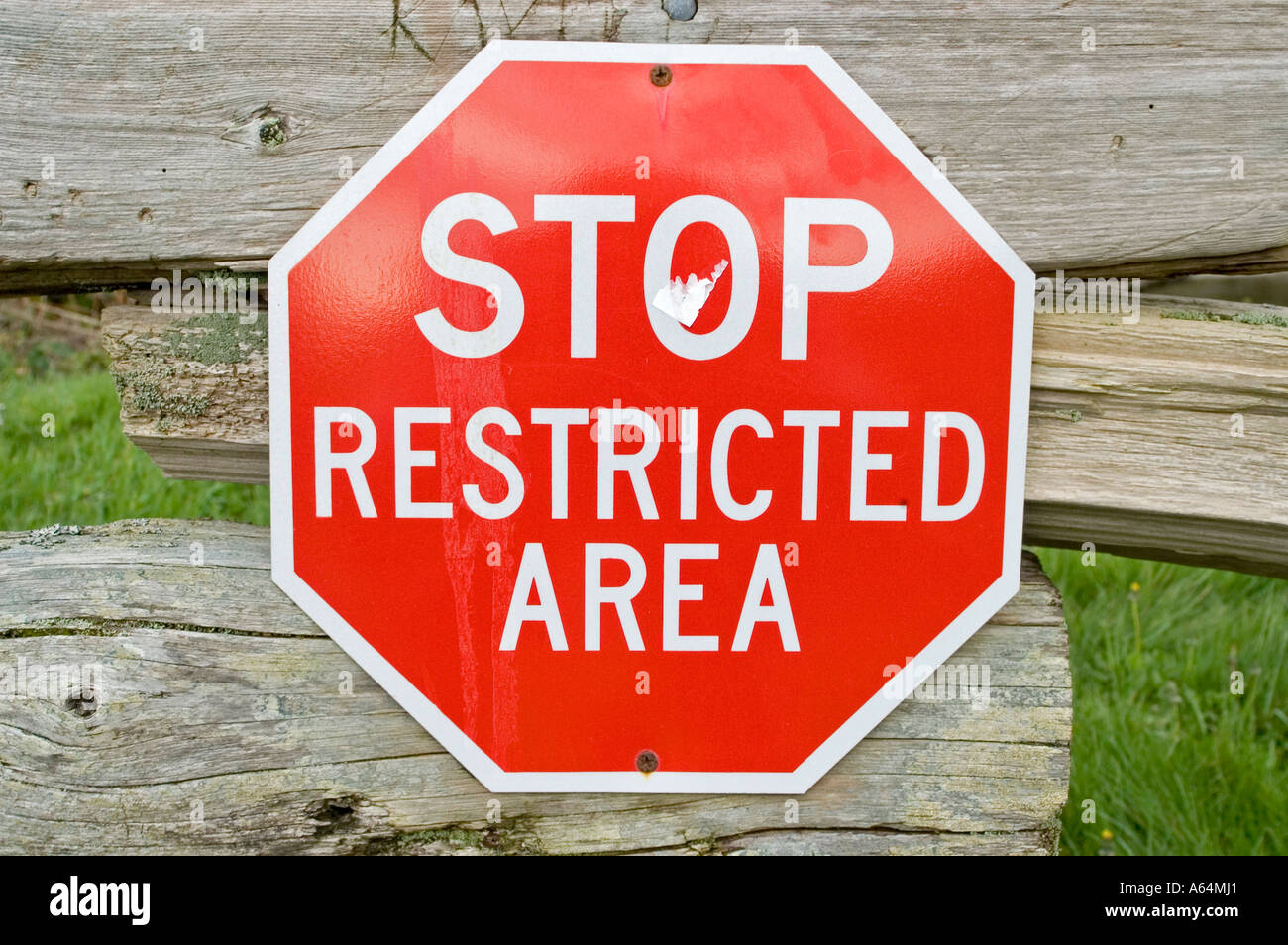 American stop-sign, no entry sign Stock Photo - Alamy