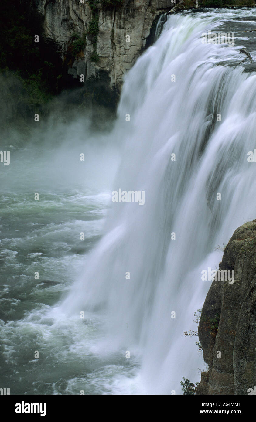 Upper Mesa Falls, Fremont County, Idaho, USA Stock Photo - Alamy