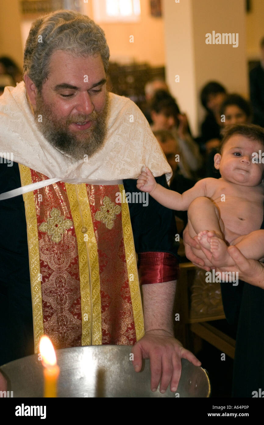 Greek Orthodox Priest Stock Photo - Alamy