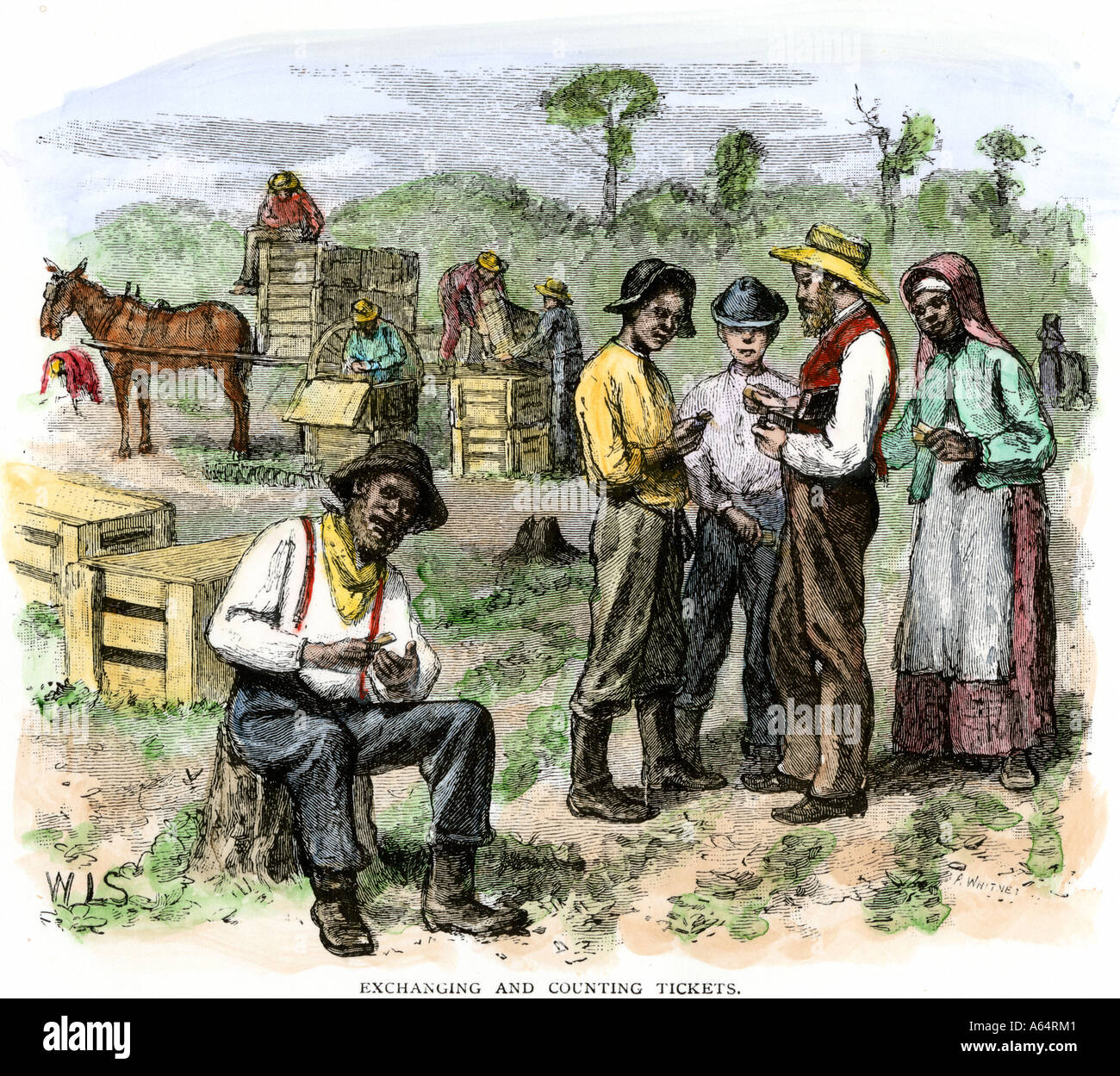 19th century american farm hi-res stock photography and images - Alamy