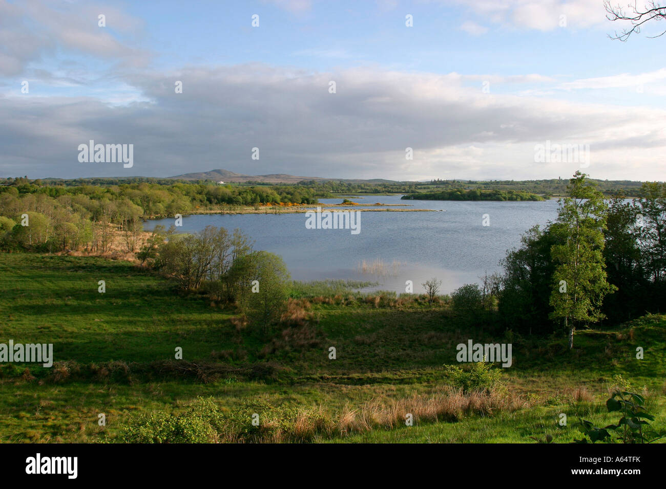 Co Fermanagh Lower Lough Erne from Roscor Stock Photo - Alamy